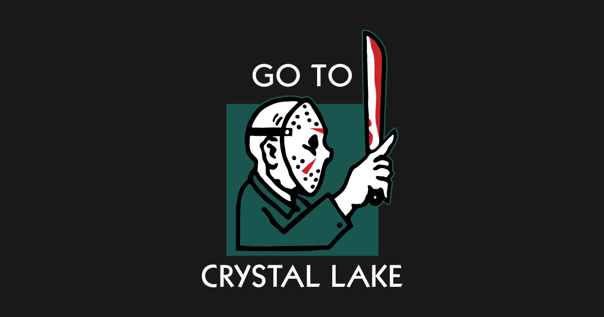 GO TO CRYSTAL LAKE - Horror Slashers - Kids Hoodie | TeePublic