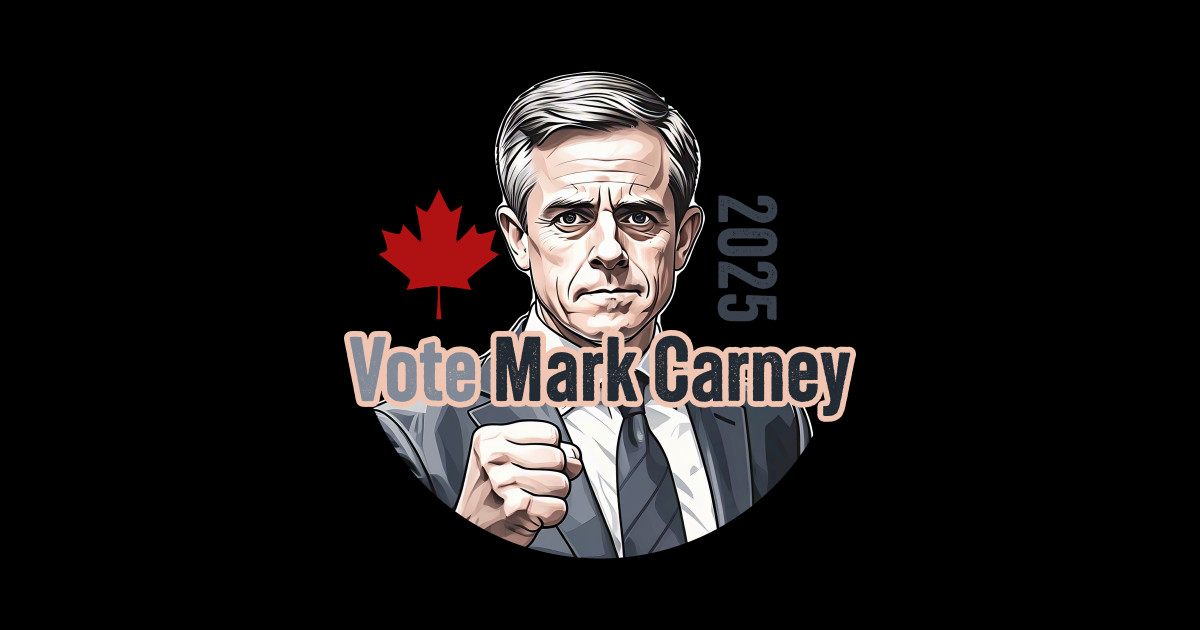 Mark Carney, CANADA, Politic, Trump - Mark Carney - Sticker | TeePublic
