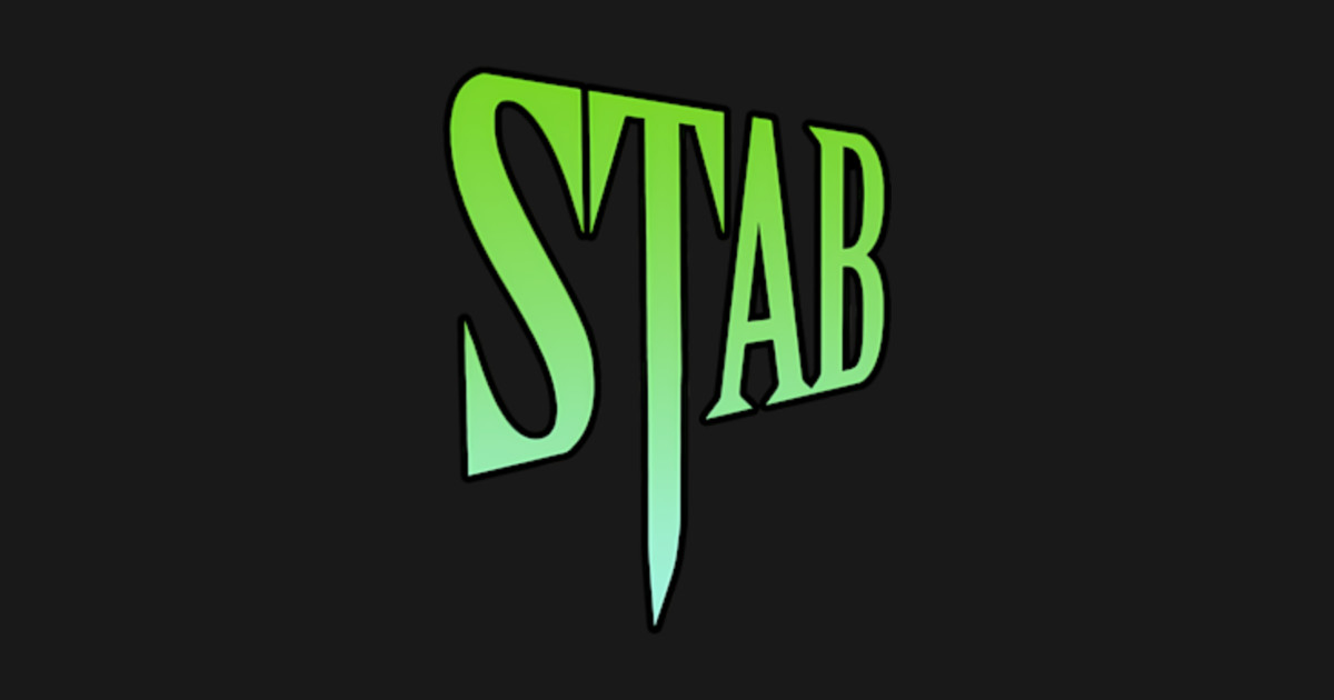 Stab Logo - Stab Logo - T-Shirt | TeePublic