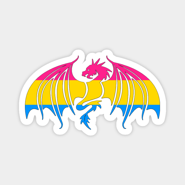 Pansexual Pride Dragon Pansexual Pride Magnet Teepublic