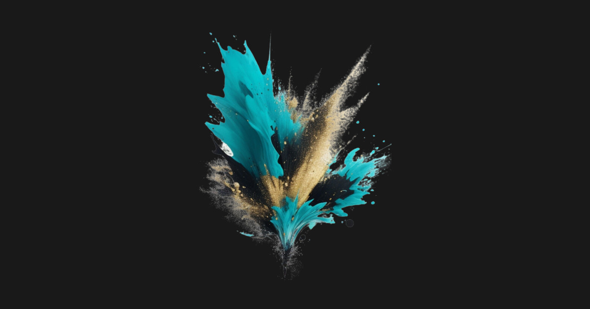 Aqua Explosion - Ai Design - Ignition - Unique Designs - T-Shirt ...