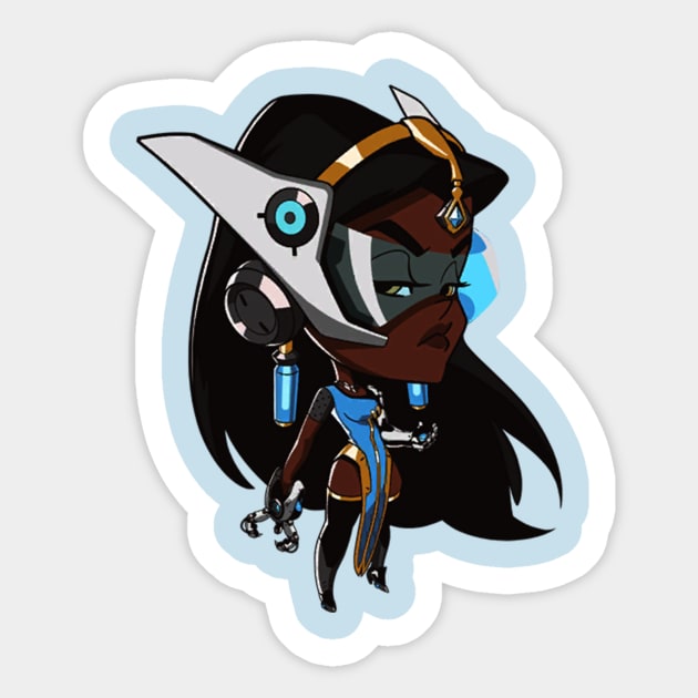 Symmetra Cute Spray - Overwatch - Overwatch - Sticker | TeePublic