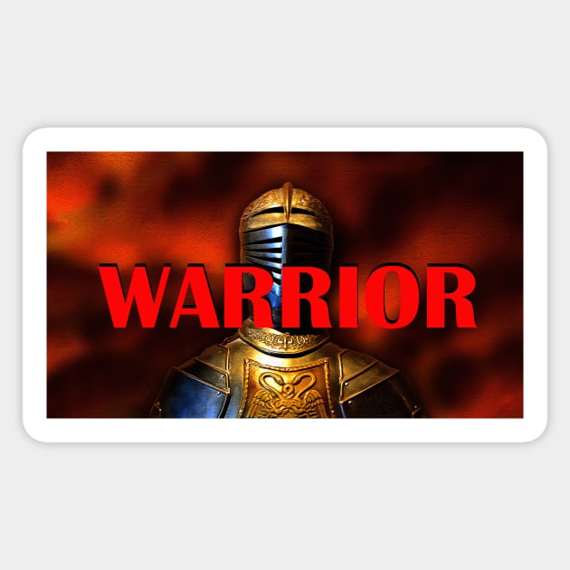 Warrior face mask design - Warrior - Sticker | TeePublic