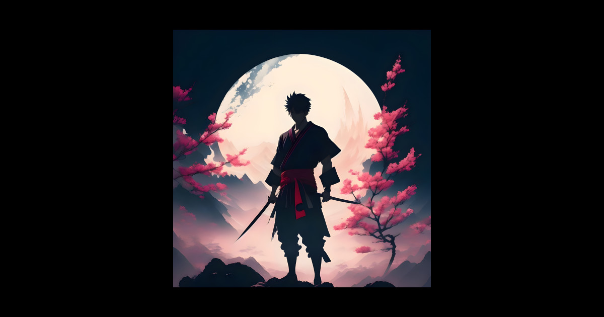 Anime Warrior – Rising Sun Samurai Aesthetic - Samurai - Posters and ...