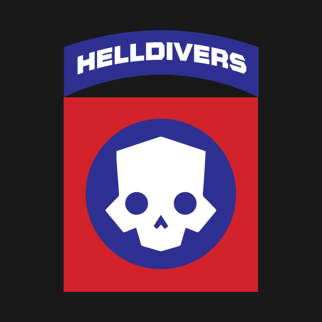 Helldivers Logo Patch - Helldivers - T-Shirt | TeePublic