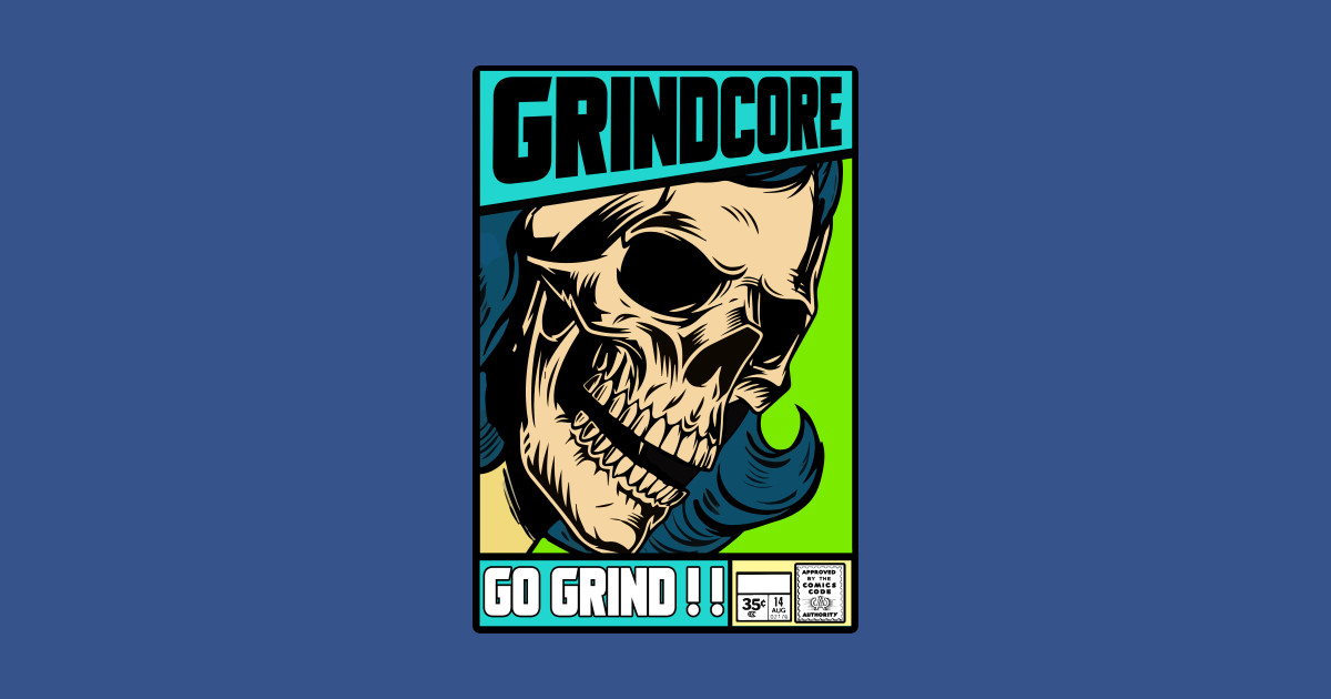 GRINDCORE RETRO - Grindcore - T-Shirt | TeePublic