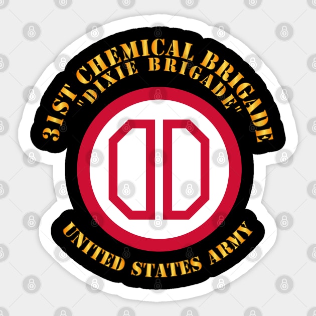 31st Chemical Brigade - Dixie Brigade - SSI X 300 - 31st Chemical ...