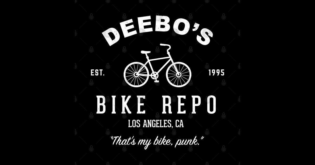 Deebo's Bike Repo Est. 1995 - vintage logo - Deebos Bike - Posters and ...
