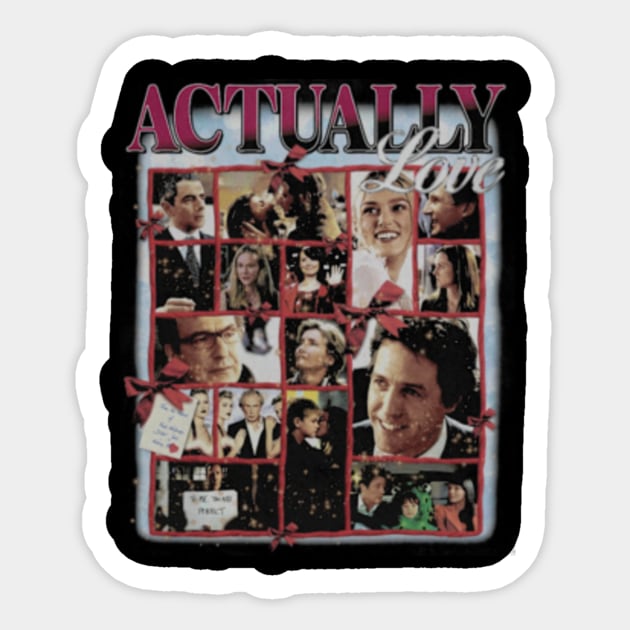 Love Actually — A Timeless Holiday Classic - Love Actually - Sticker ...