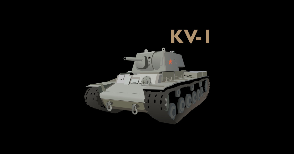 Soviet KV-1 Tank - Kv 1 - Sticker | TeePublic