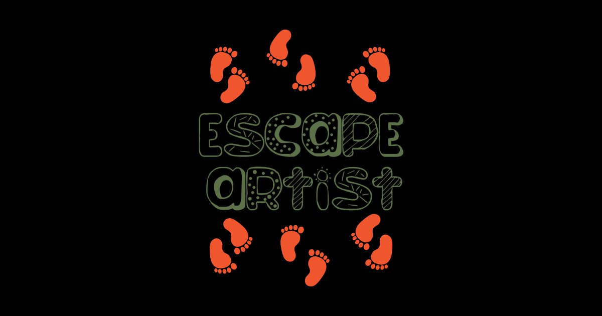 Child Escape Artist - Children - Sticker | TeePublic