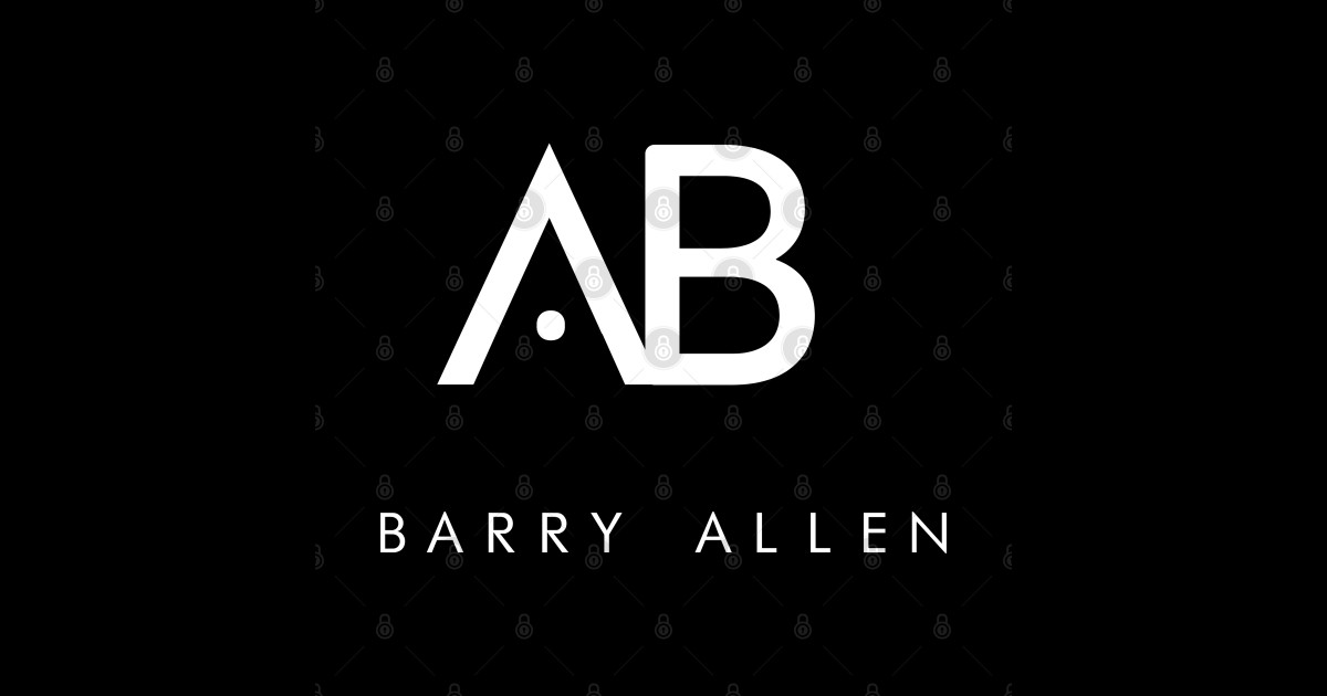 Barry Allen -The flash - arrowverse - Barry Allen - Sticker | TeePublic