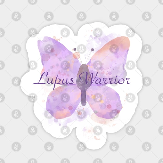 Lupus Warrior Purple Butterfly - Lupus Warrior - Sticker | TeePublic