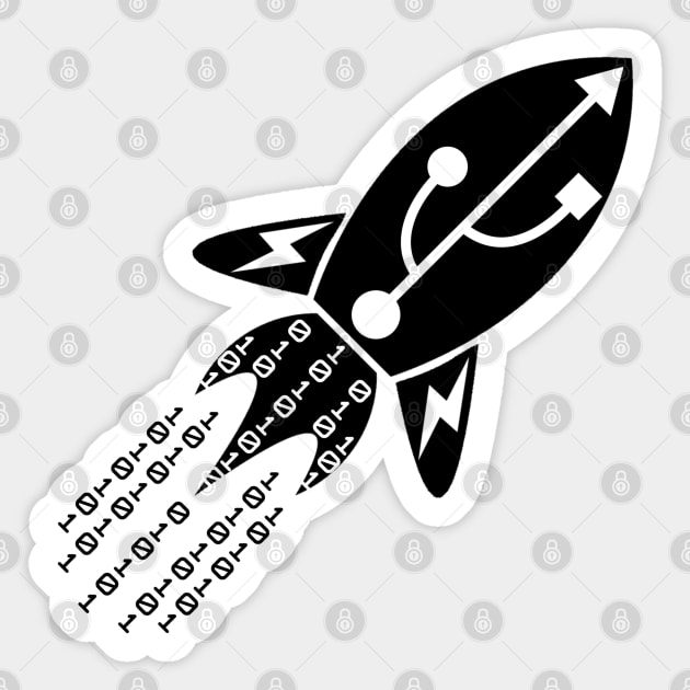 Machine Learning Rocket | Data Science Logo Black - Machine Learning ...