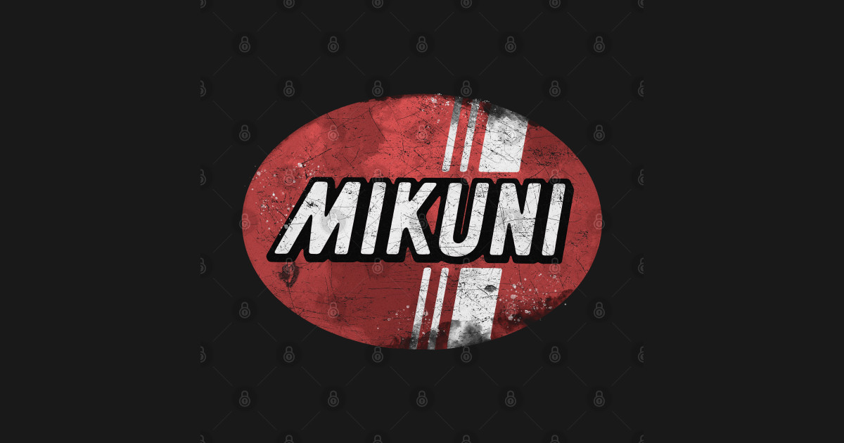 Distressed Mikuni Racing - Mikuni Racing - T-Shirt | TeePublic