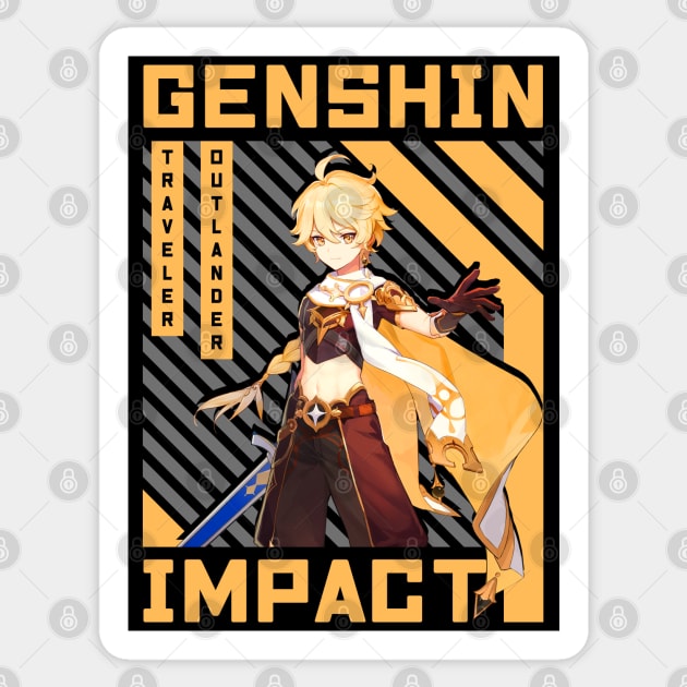 Aether IV | Genshin Impact - Genshin Impact - Sticker | TeePublic