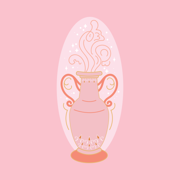 Aquarius Vase (Pink) - Aquarius Vase - T-Shirt | TeePublic