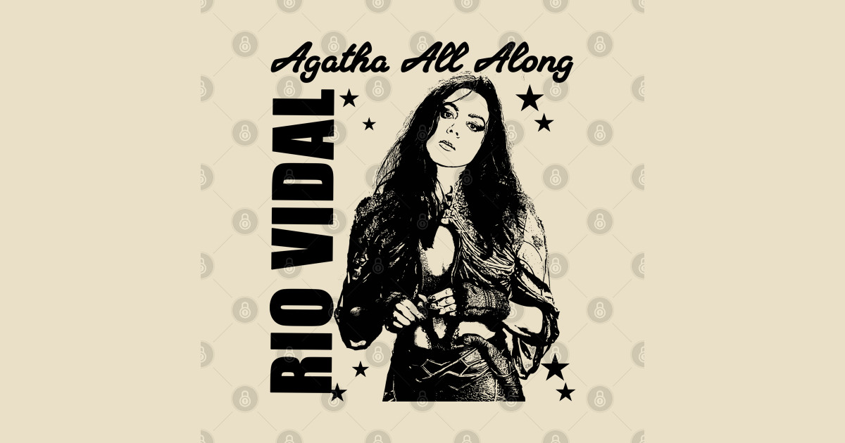 Vintage Rio Vidal // Agatha All Long - Rio Vidal - T-Shirt | TeePublic