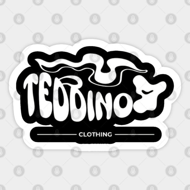 Teddino logo without background - Logo Design - Sticker | TeePublic