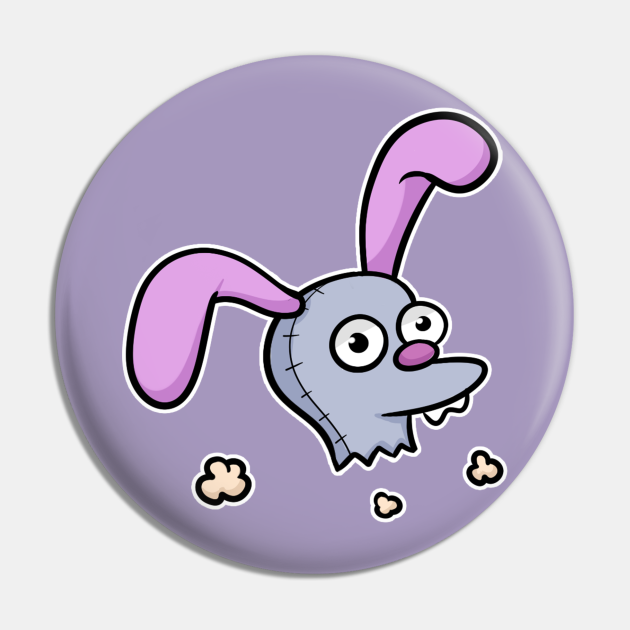HoneyBunny Head / Cabeza Conejo Pepito - Simpsons - Pin | TeePublic