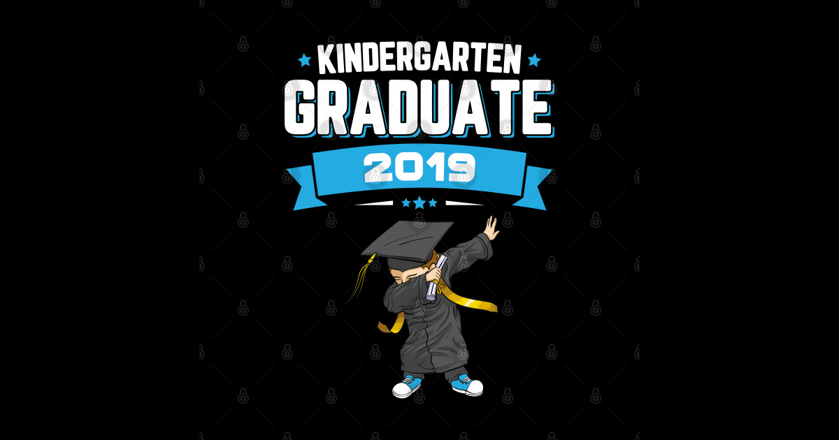 Dabbing Kindergarten Graduate Class Of 2019 Boys - Dabbing Kindergarten ...