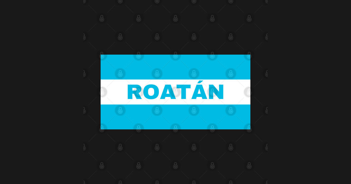 Roatán in Honduras Flag Colors - Roatan - T-Shirt | TeePublic