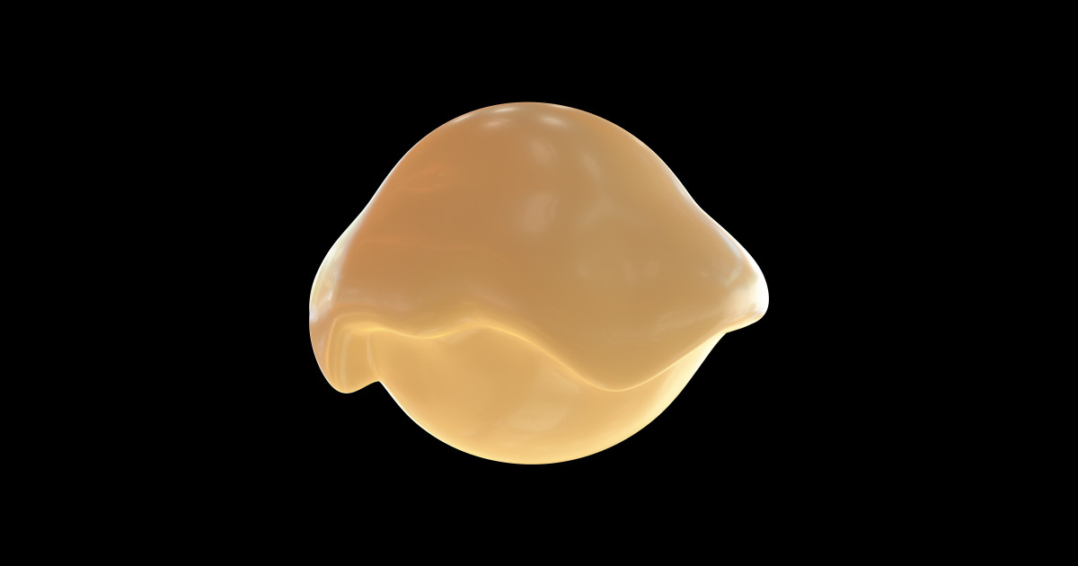 Maple icing sphere - Custard - Sticker | TeePublic