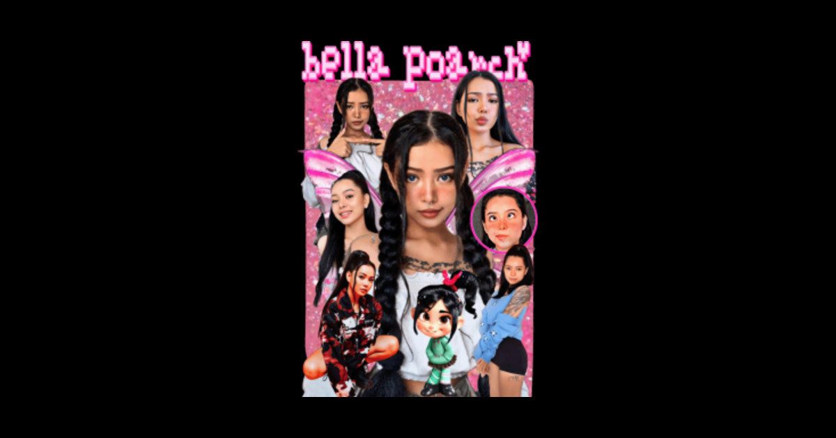 Bella Poarch Collage Graphic - Bella Poarch - Magnet | TeePublic