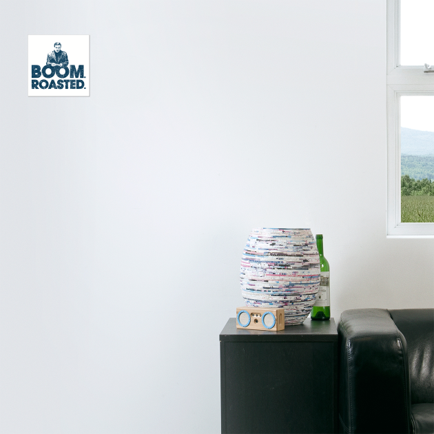 Boom. Roasted. - Michael Scott (Variant) - The Office - Posters and Art ...