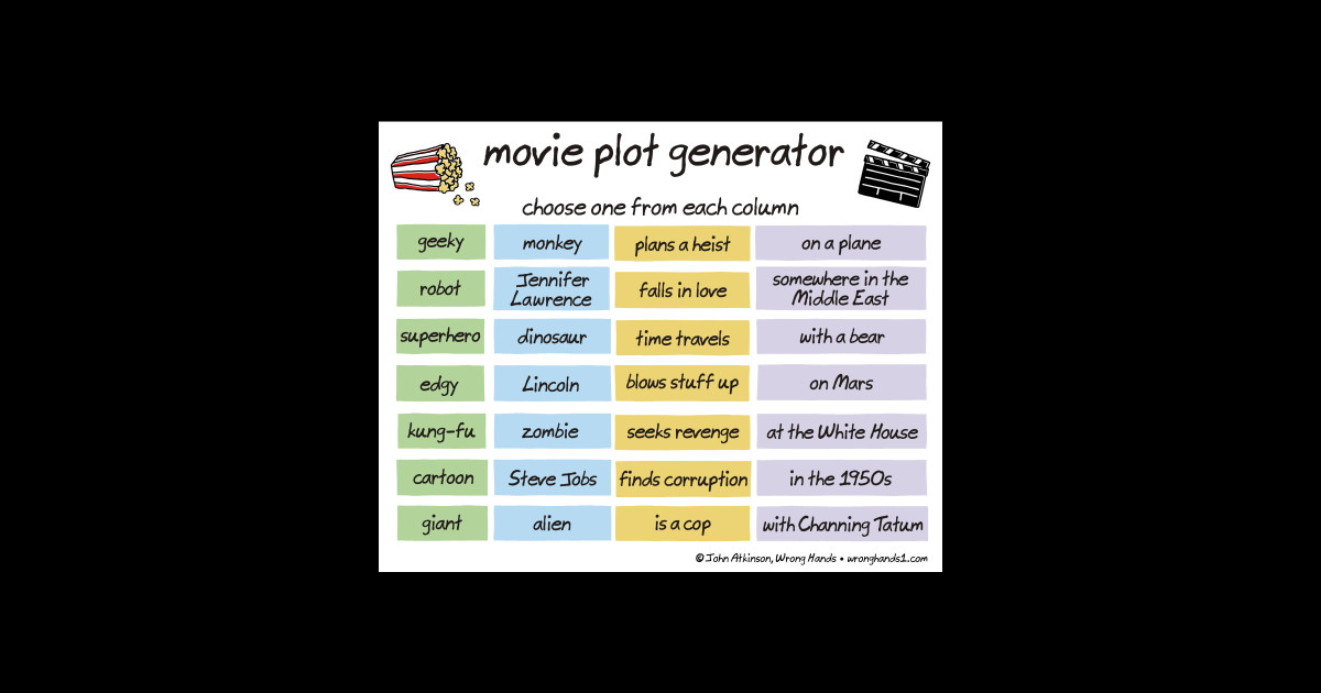 movie plot generator - Blockbusters - Posters and Art Prints | TeePublic