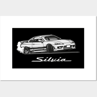 Nissan Silvia S13 Logo Posters and Art Prints for Sale | TeePublic