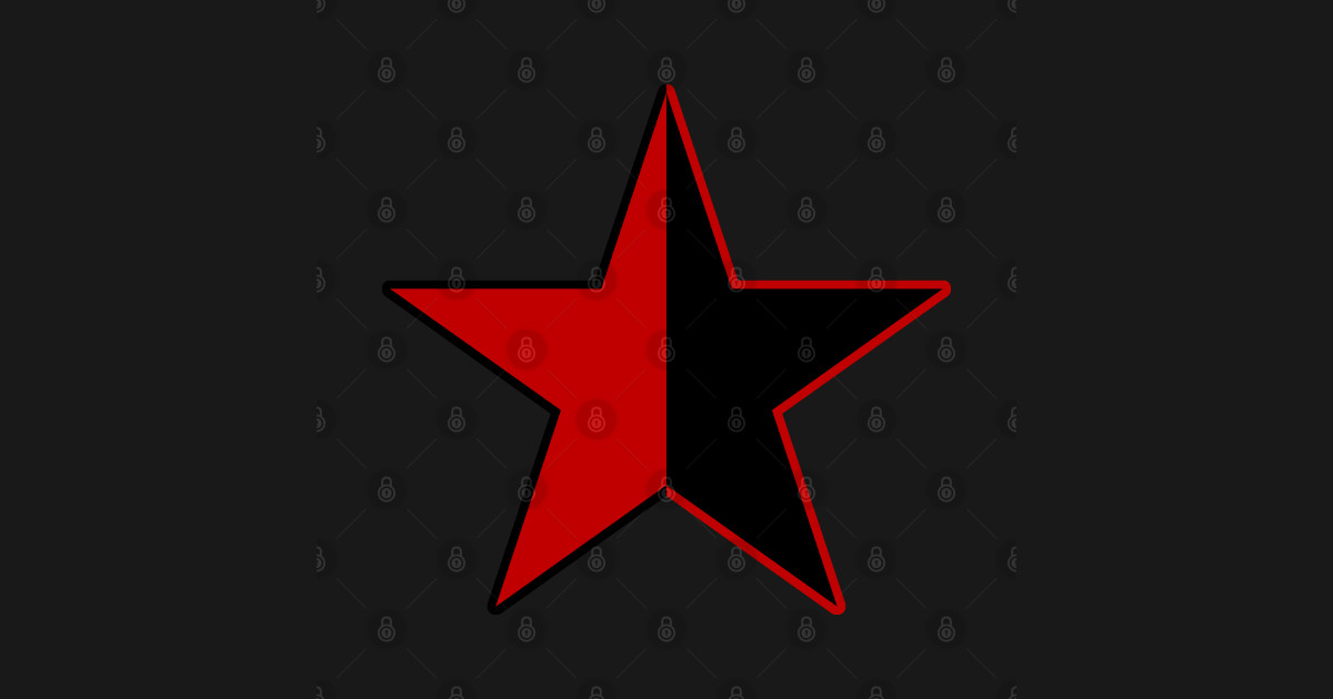 Red And Black Star - AnCom, Anarchist, Socialist, Leftist, Communist ...