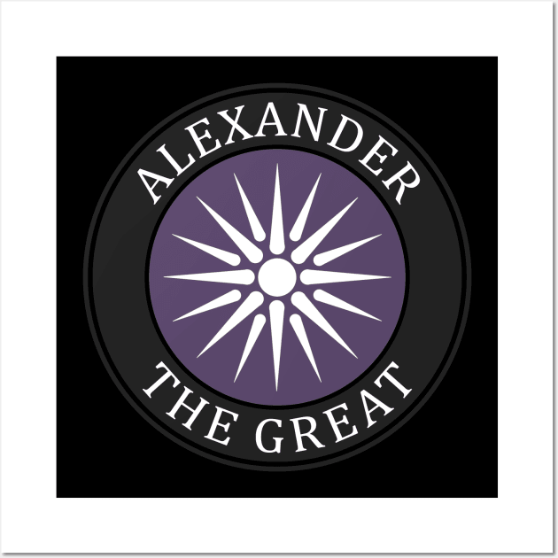 Alexander the Great Ancient Argead Macedon Symbol - Greek - Posters and ...
