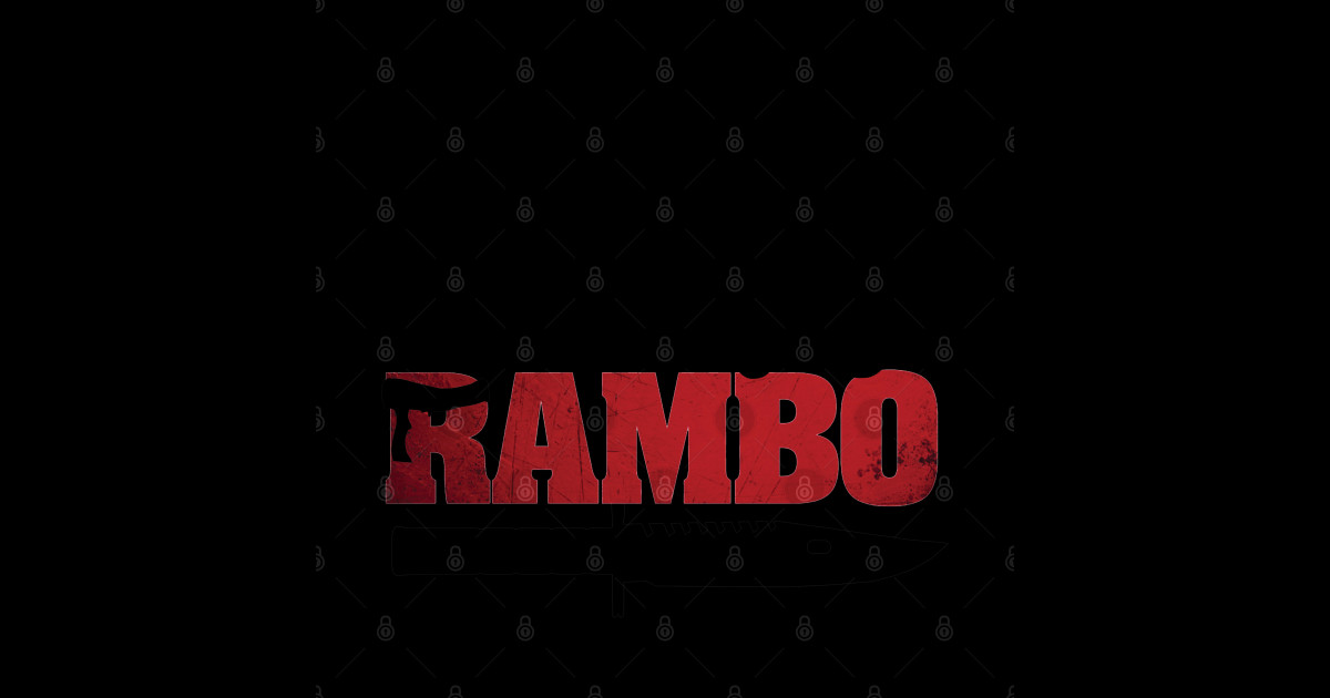 Rambo - Rambo - Sticker | TeePublic