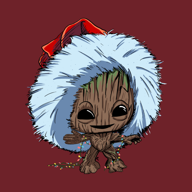 Christmas Groot - Christmas Groot - T-Shirt | TeePublic