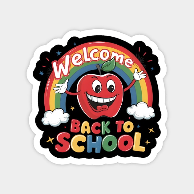 Welcome Back To School - Happy Apple - First Day Of School Gift For ...