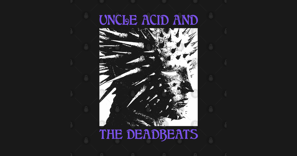 Uncle Acid & Deadbeats - Fanmade - Uncle Acid And The Deadbeats - T-Shirt | TeePublic