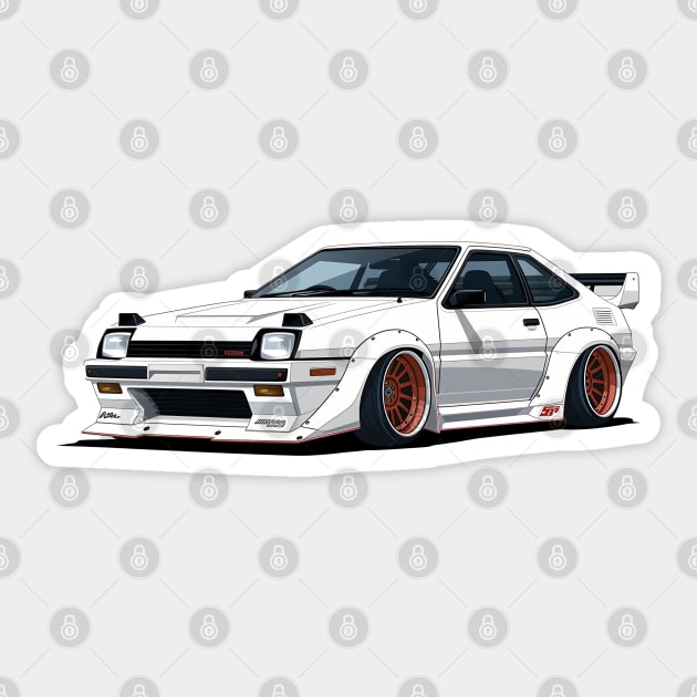 Toyota Corolla AE86 - Toyota Corolla - Sticker | TeePublic