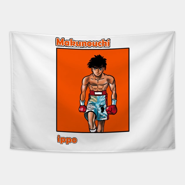Ippo makunouchi - Manga - Tapestry | TeePublic