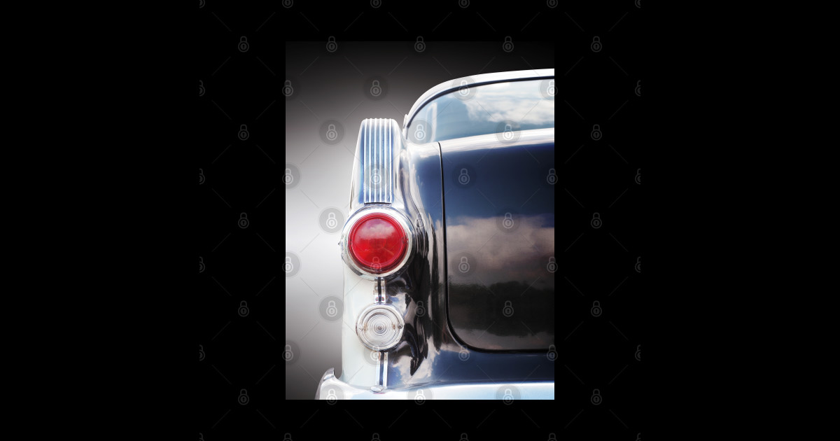 American classic car Chieftain 1955 Tail light - 1955 Classic - Sticker ...