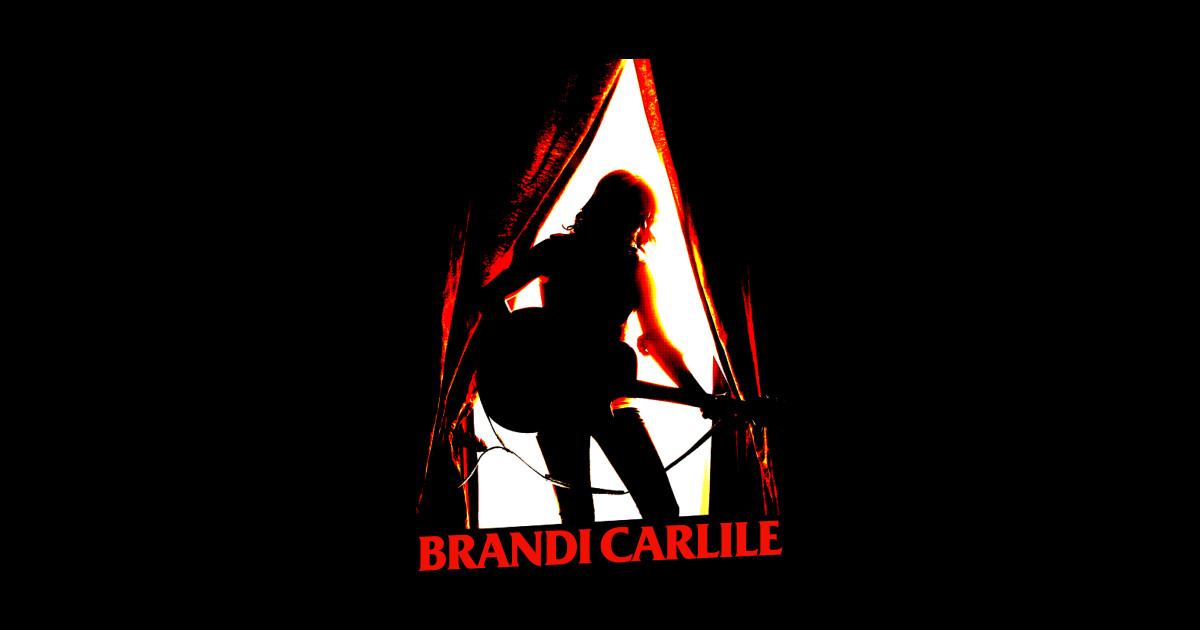 Brandi C Silhouette - Musician - Sticker | TeePublic