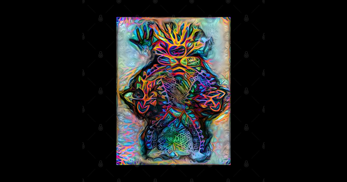 Mushroom God - Magic Mushrooms - Sticker | TeePublic