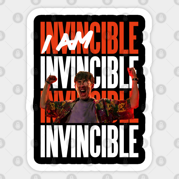 Boris - I am Invincible! - Goldeneye - Sticker | TeePublic
