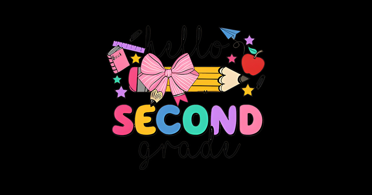 Retro Back to School Bundle, second grade, First Day of School, School ...