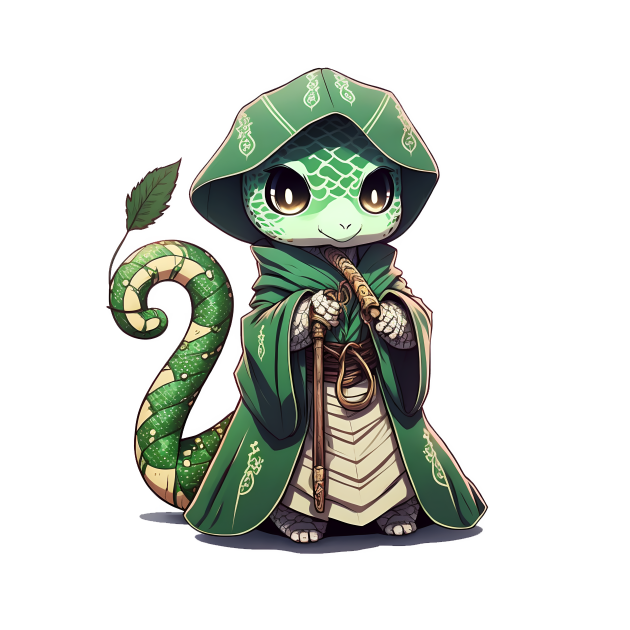 Snake from Wizard School - Wizard Snake - T-Shirt | TeePublic