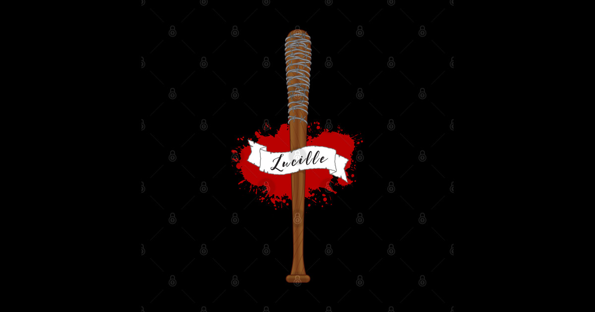 Lucille - The Walking Dead - Sticker | TeePublic