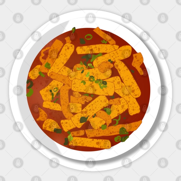Tteokbokki ^^ - Cute Treasure - Sticker | TeePublic