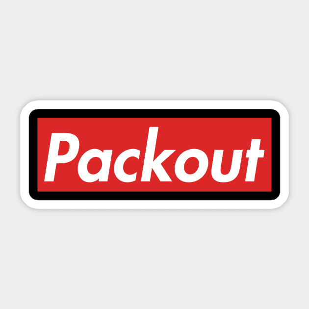 Packout Tool Parody Logo - Packout - Sticker | TeePublic