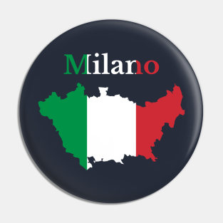 Retro Map Of Milan Pins and Buttons for Sale | TeePublic
