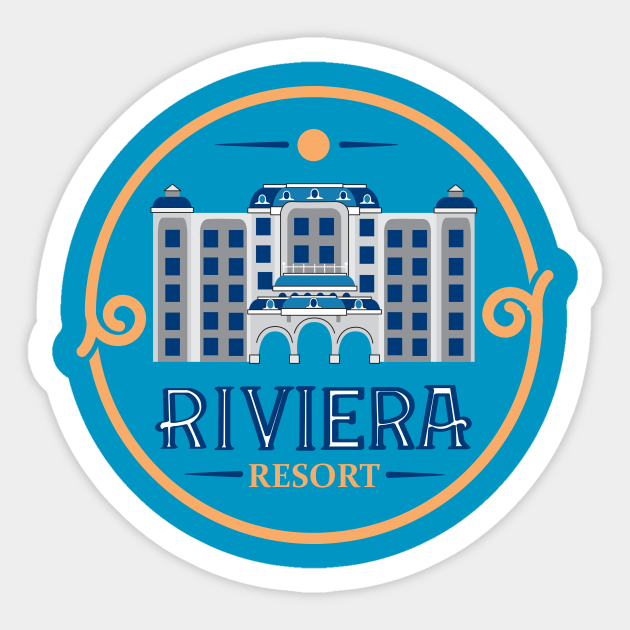 Riviera Resort - Disney World - Sticker | TeePublic